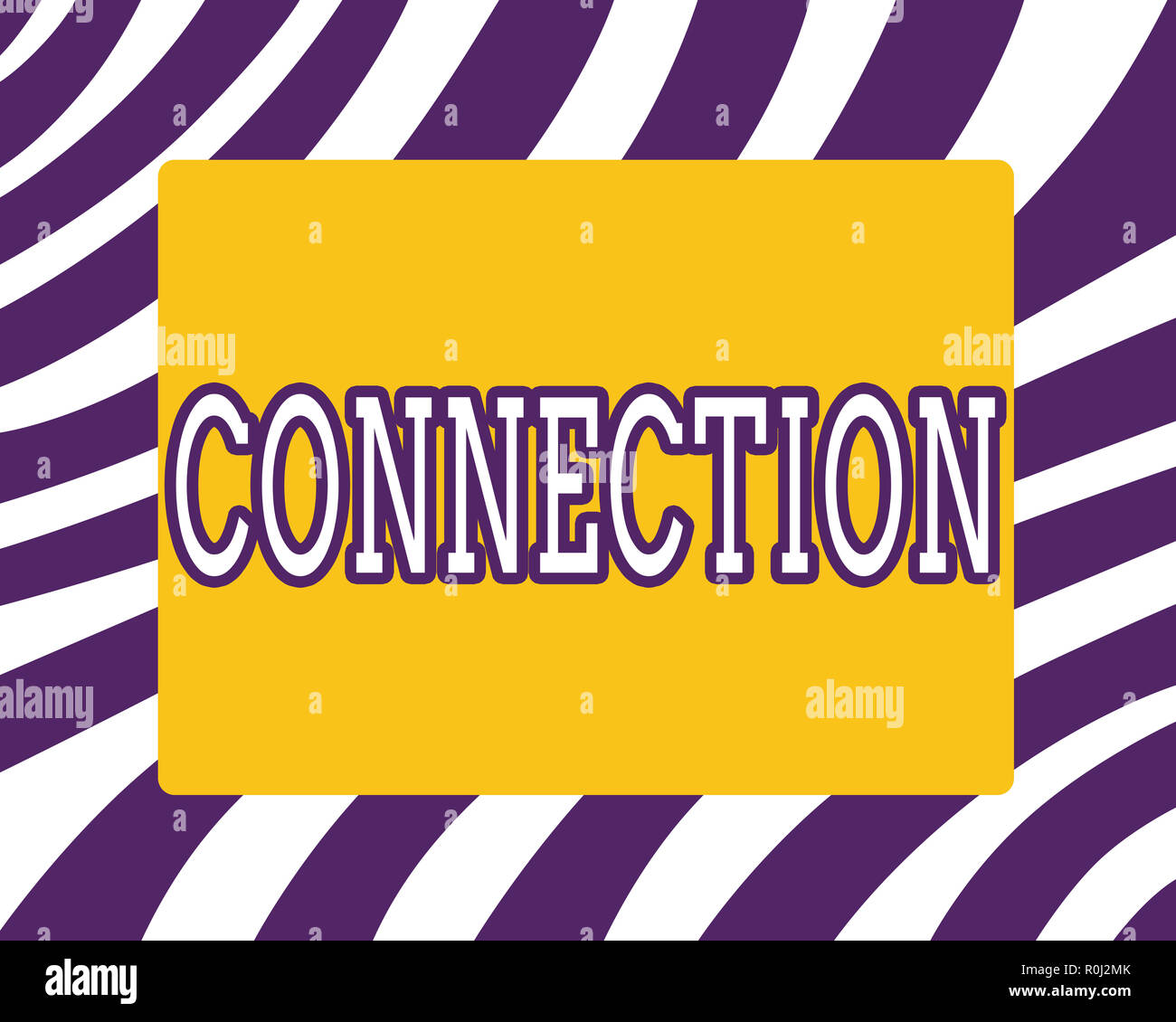 Word writing text Connection. Business concept for Relation Association ...