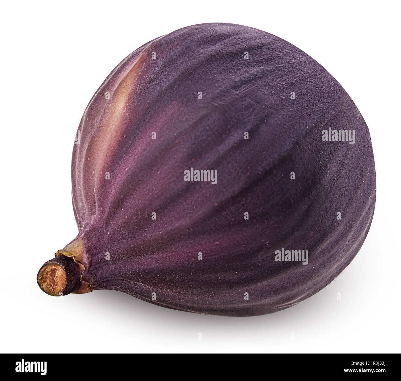 Fresh whole figs fruit isolated on white background. Clipping Path ...