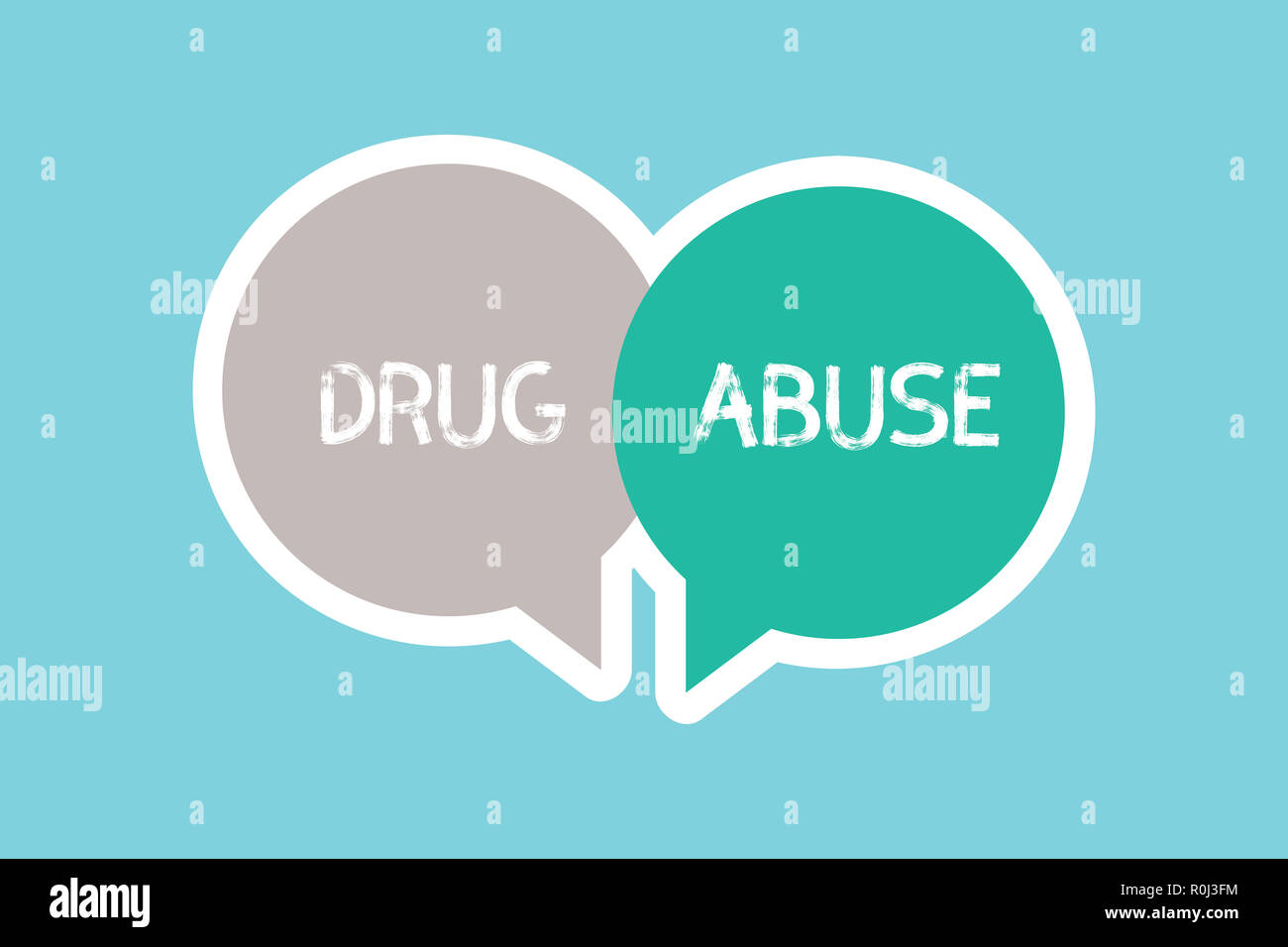 Writing note showing Drug Abuse. Business photo showcasing Compulsive ...