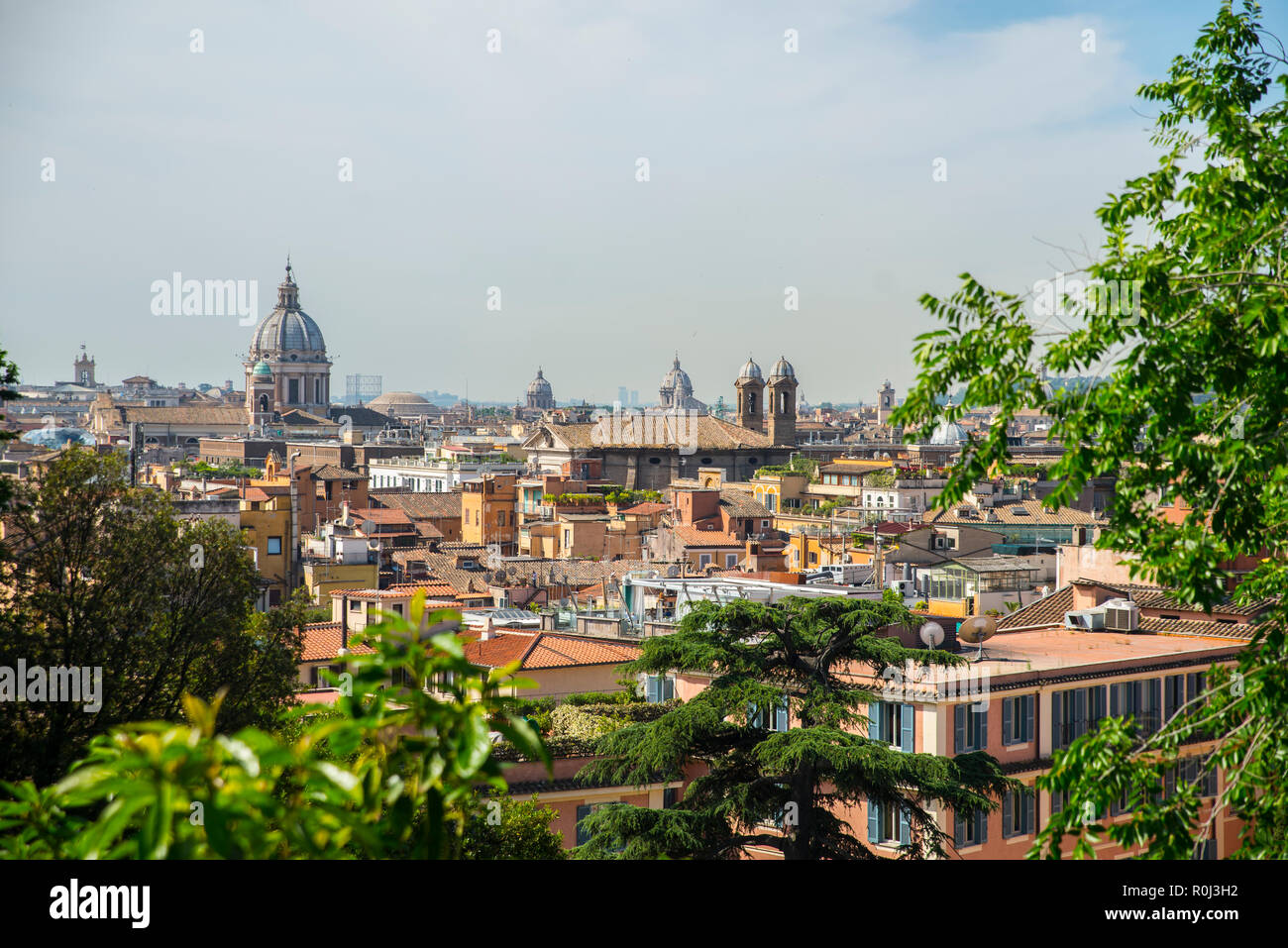 Pincio terrace hi-res stock photography and images - Alamy