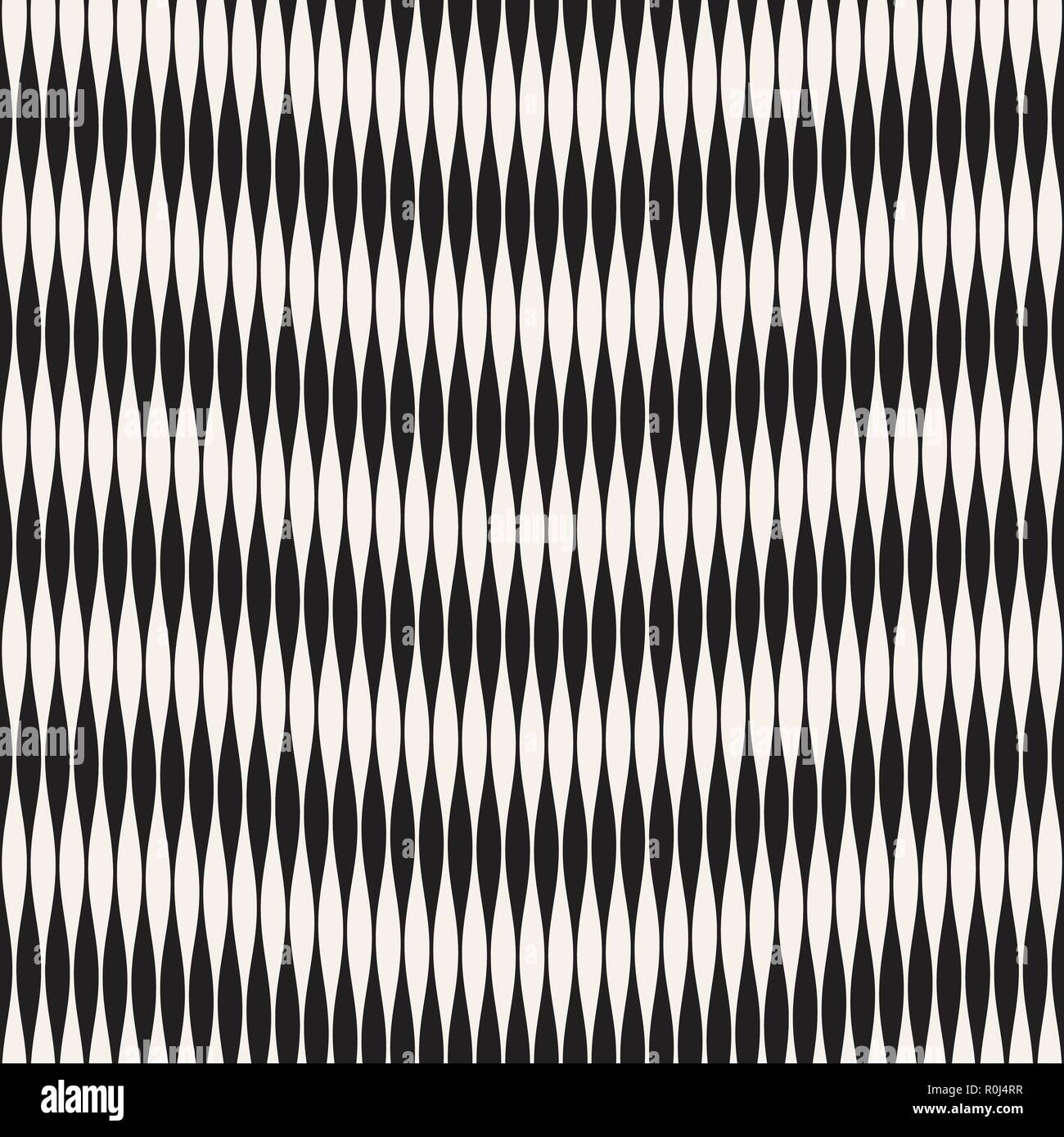 Seamless ripple pattern. Repeating vector texture. Wavy graphic ...