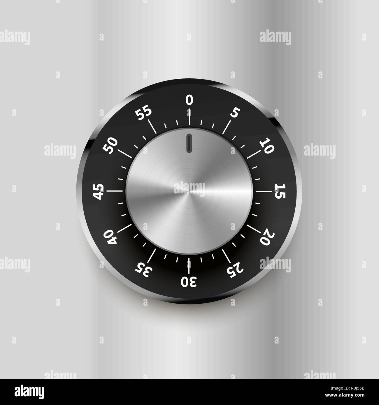 Round safe lock with numbers on bright metallic background Stock Vector ...