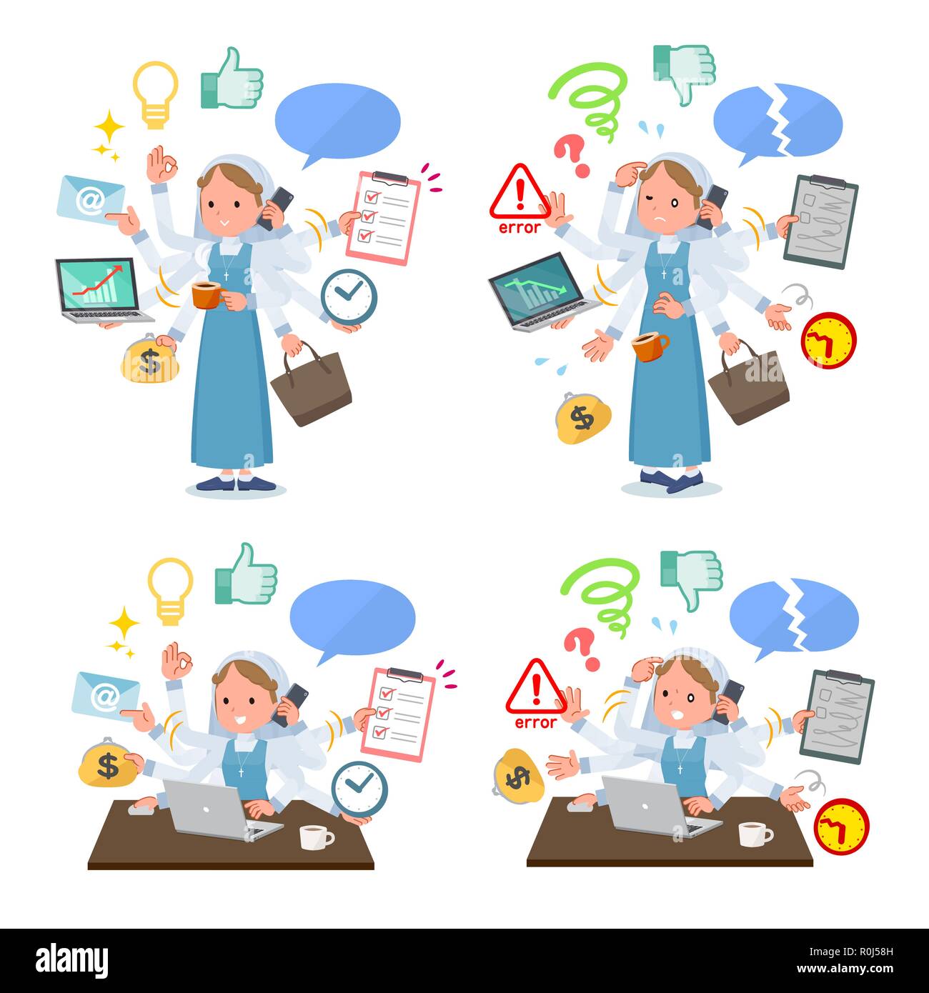 Good work sister Cut Out Stock Images & Pictures - Alamy