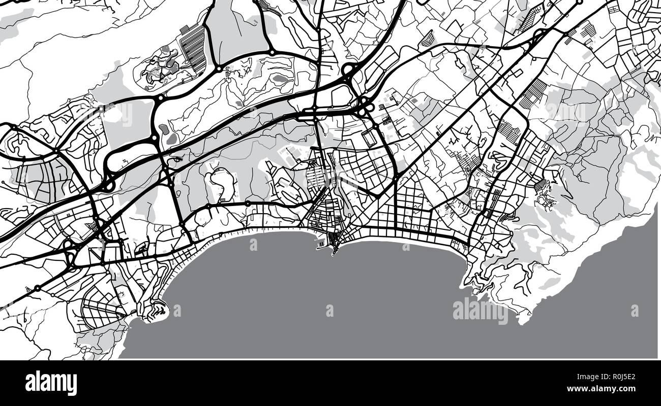 Benidorm Map High Resolution Stock Photography and Images - Alamy