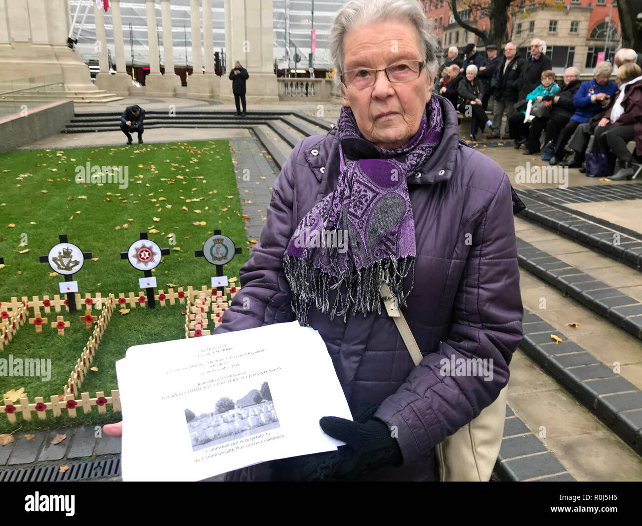 Rina Brien from Belfast remembers her relative John Morris who died in ...