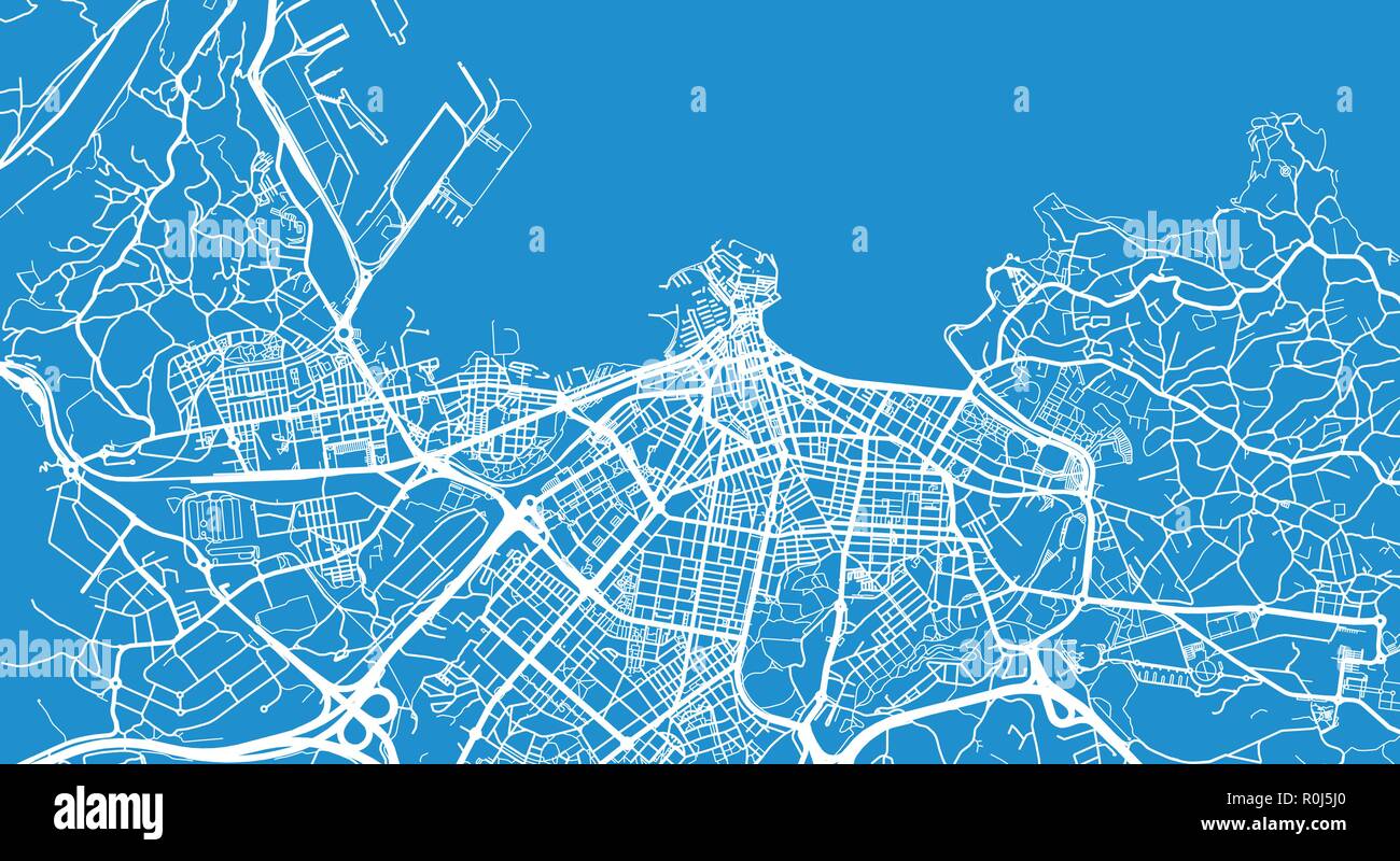 Spain map gijon hi-res stock photography and images - Alamy