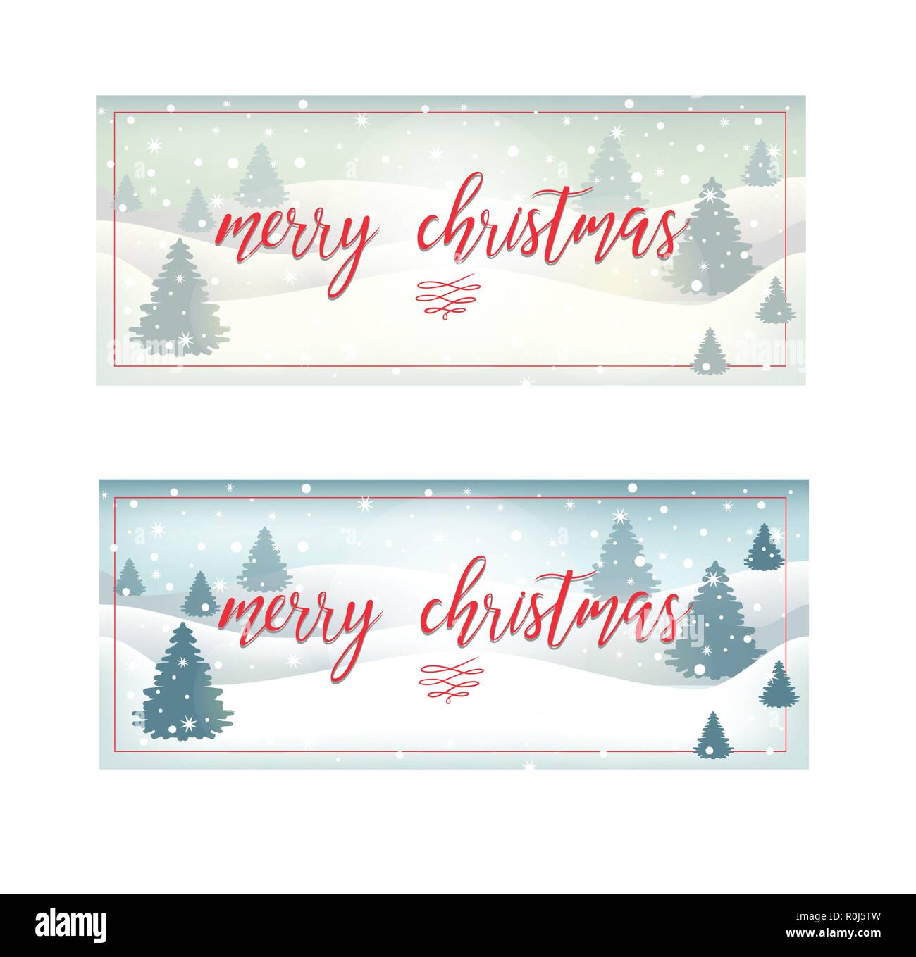 Christmas tree text happy Stock Vector Images - Alamy