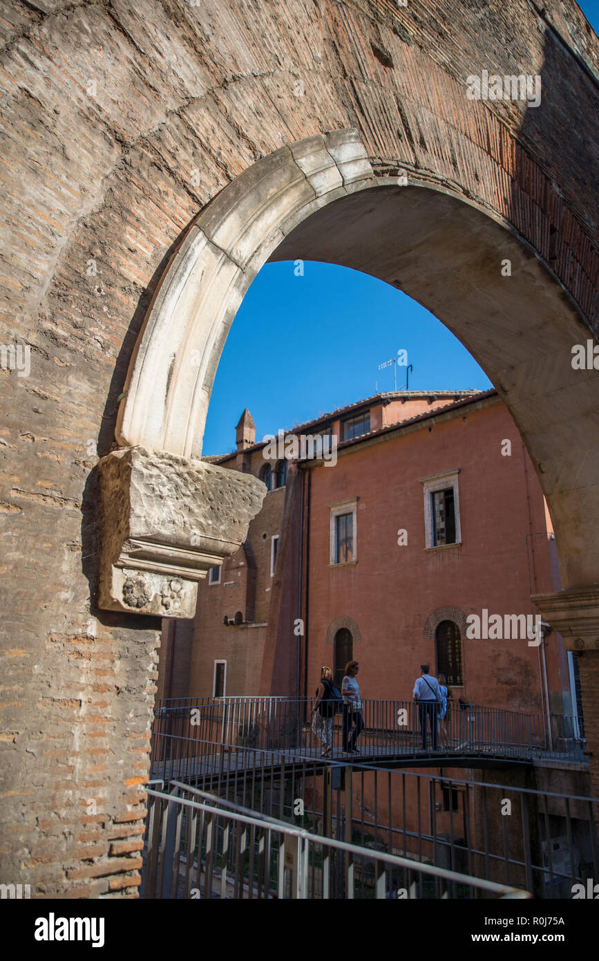 Porticus of octavia hi-res stock photography and images - Alamy