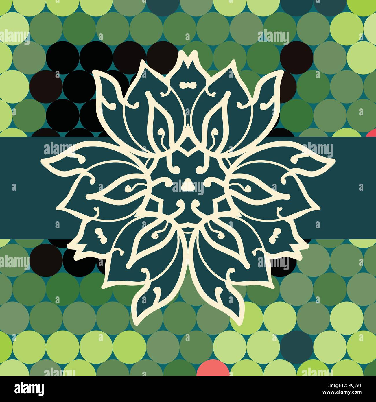 mandala triangle vector Stock Vector Image & Art - Alamy