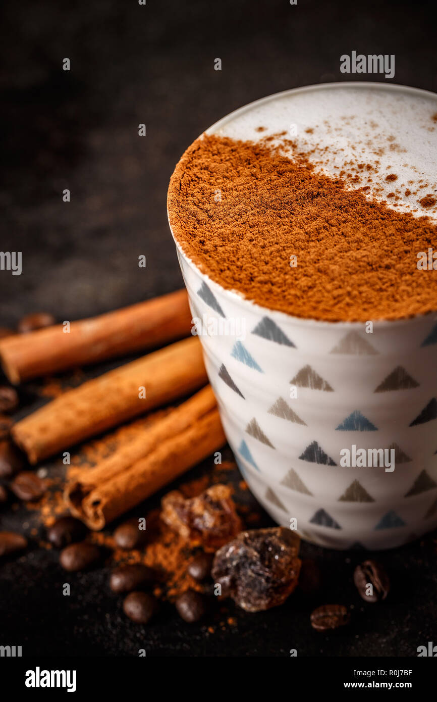 Close up spiced coffee hi-res stock photography and images - Alamy