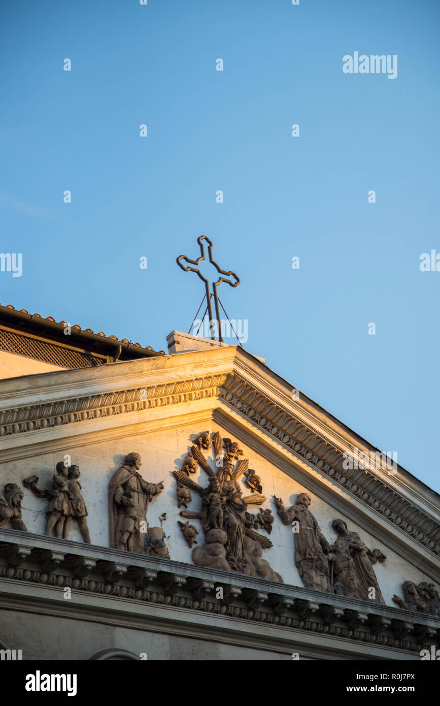 Chiesa di Santa Chiara, Rome, Italy Stock Photo - Alamy