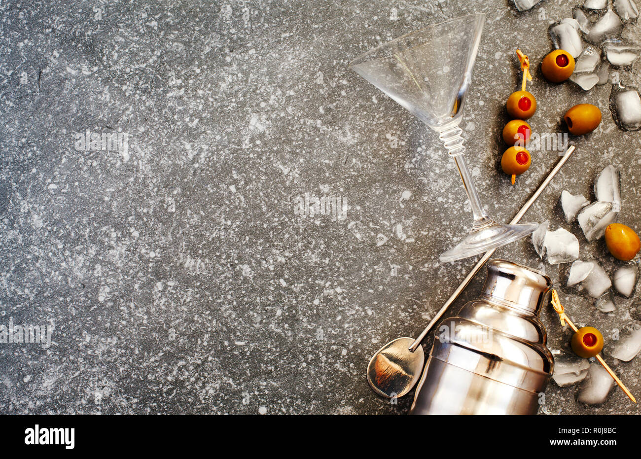 Cocktail top view hi-res stock photography and images - Alamy