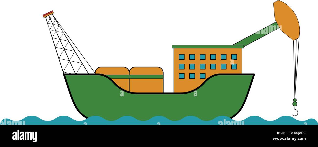 Oil ship Stock Vector Images - Alamy