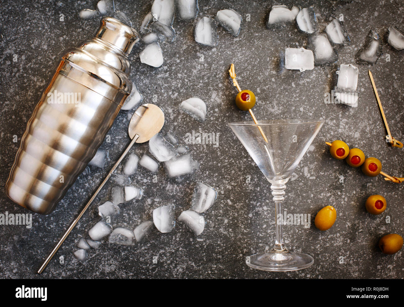 Bar accessories utensils making cocktail hi-res stock photography and ...