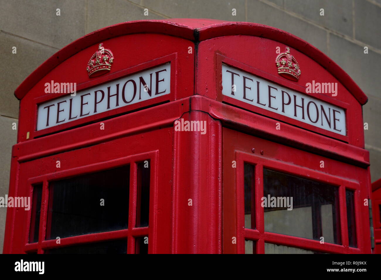 Red telephone box Stock Photo - Alamy