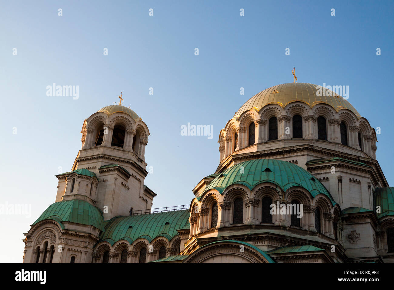 The St. Alexander Nevsky Cathedral in the historic Bulgarian capital ...