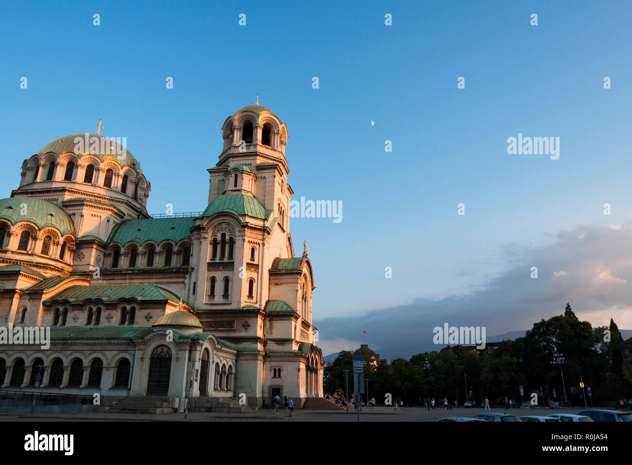 The St. Alexander Nevsky Cathedral in the historic Bulgarian capital ...
