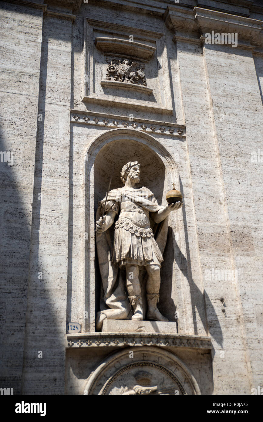 San Luigi dei Francesi church (Church of St. Louis of the French), Rome ...