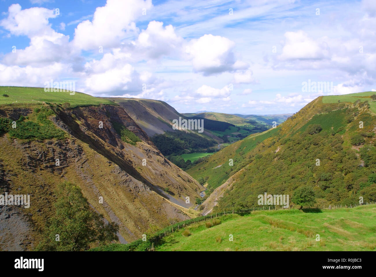 Dylife gorge hi-res stock photography and images - Alamy