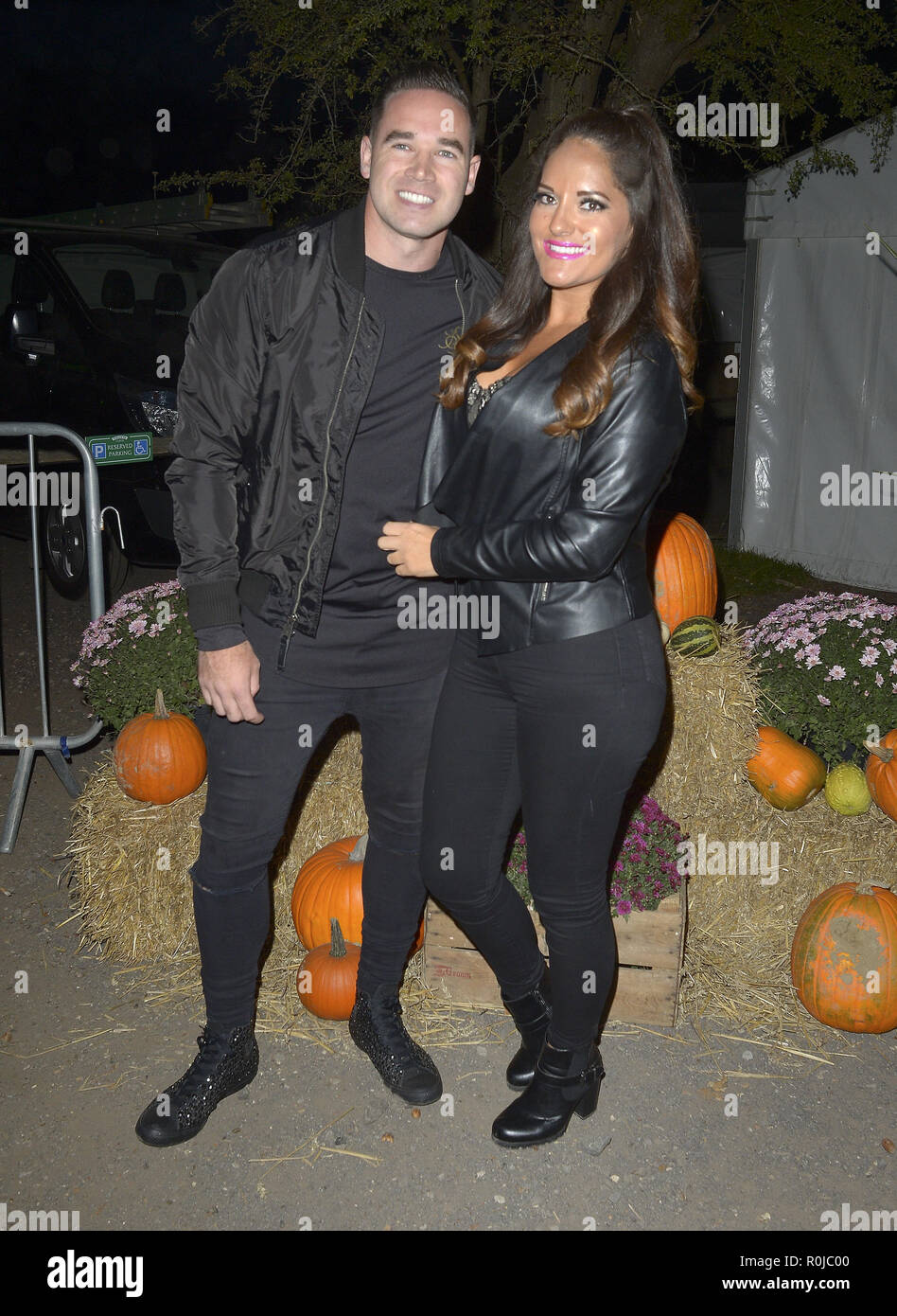 Guests arriving for the 2018 Shocktober Fest held at Tulleys Farm ...