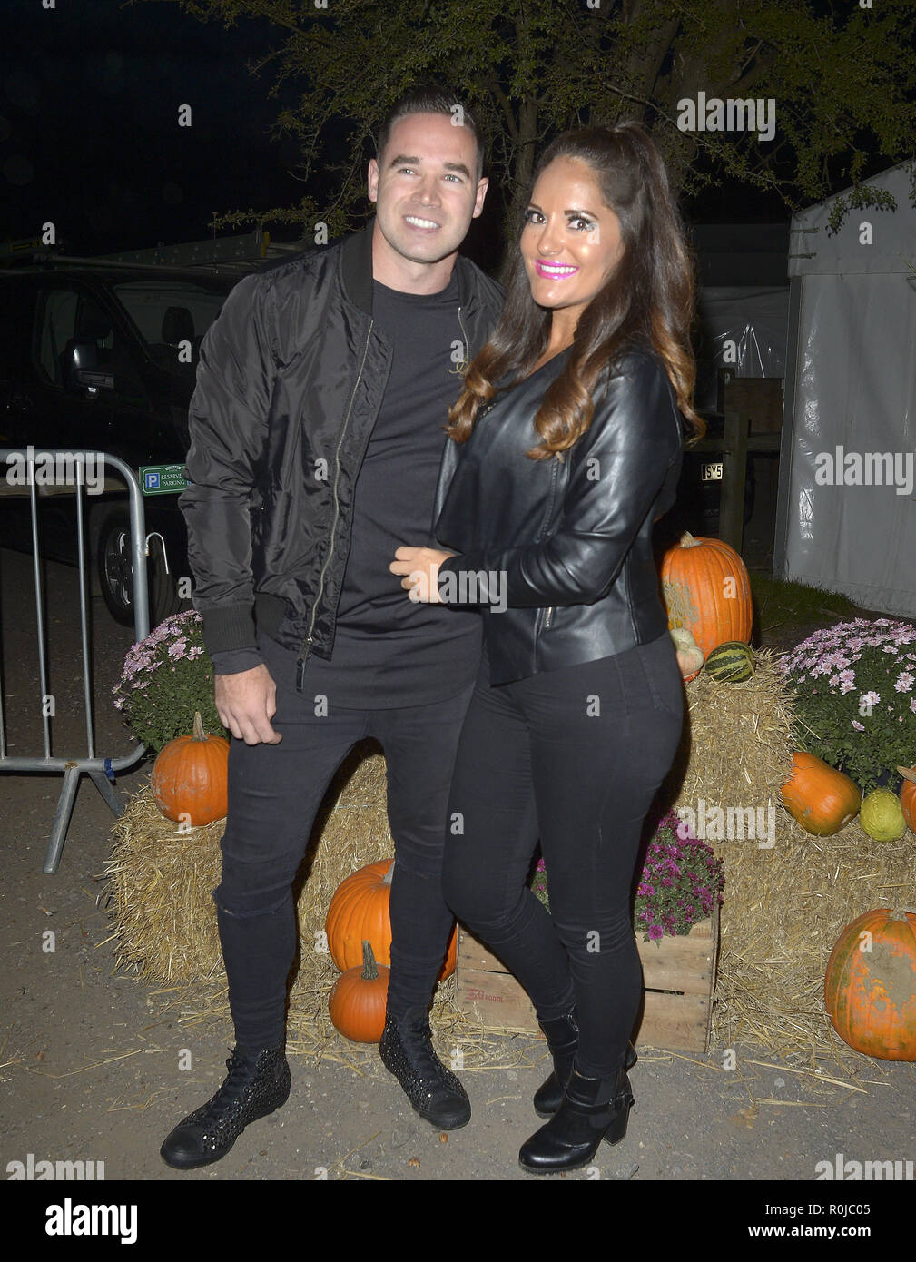 Guests arriving for the 2018 Shocktober Fest held at Tulleys Farm ...