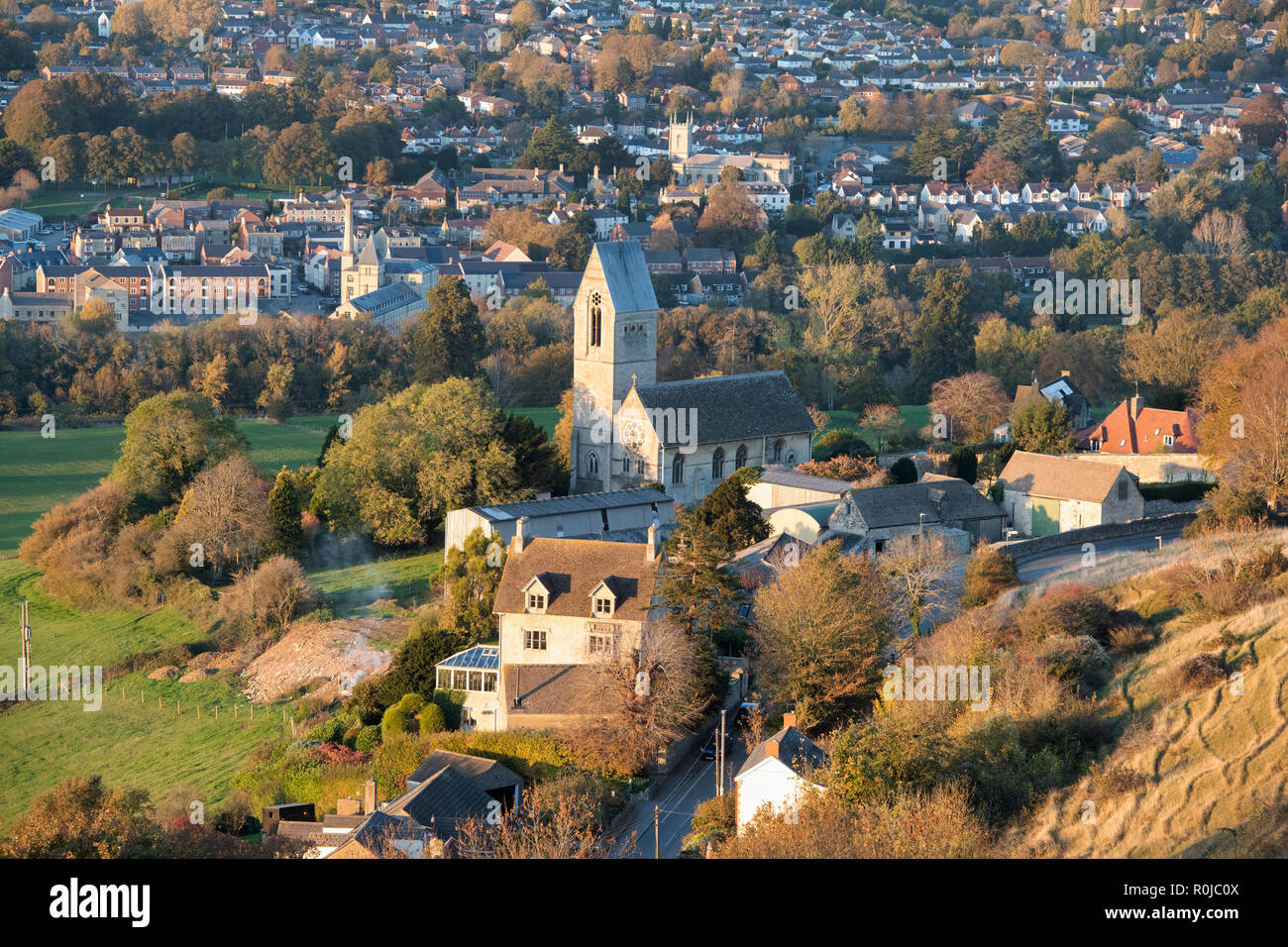 Church selsley all saints hi-res stock photography and images - Alamy