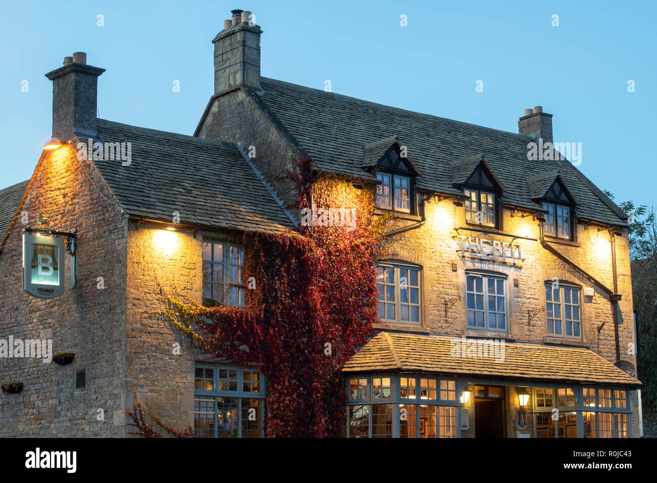 The Bell at Stow Inn at Stow on the Wold, Cotswolds, Gloucestershire ...