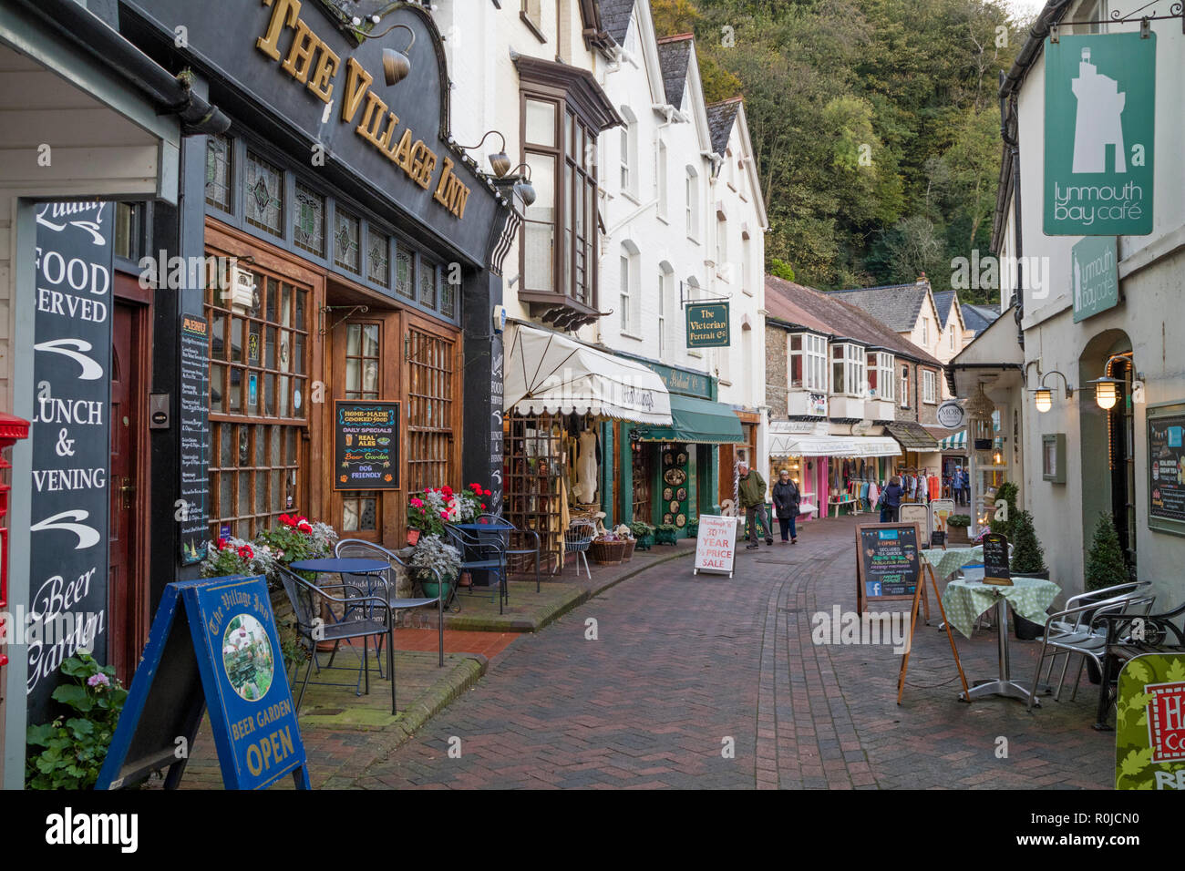 Lynmouth hi-res stock photography and images - Alamy