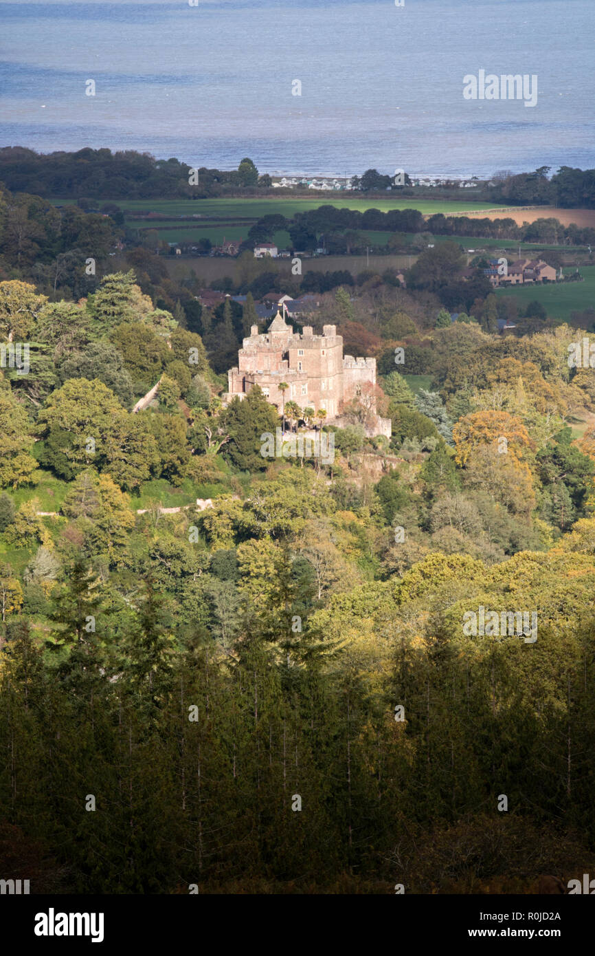 Dunster castle exmoor hi-res stock photography and images - Alamy