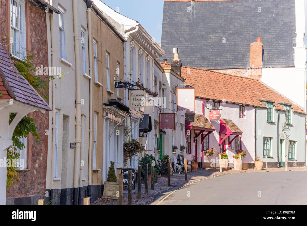 Dunster tourist attractions hi-res stock photography and images - Alamy