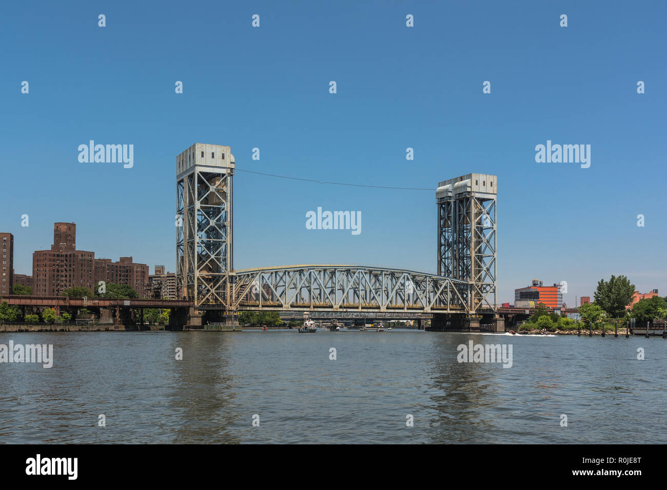 Park Avenue Bridge over the Harlem River, Manhattan, NYC Stock Photo ...