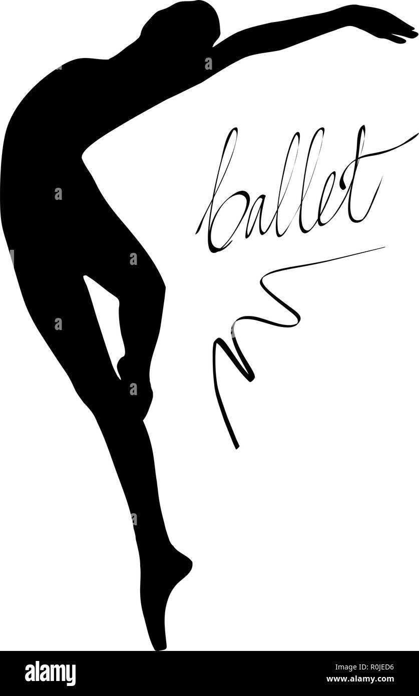 Contemporary Dancer Silhouette