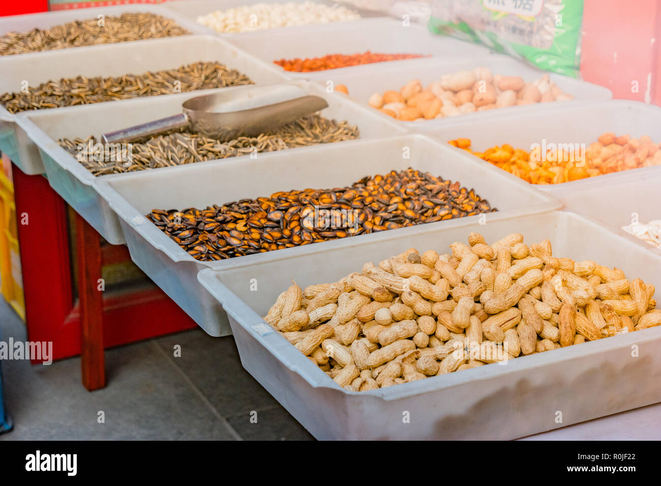 Peanuts, melon seeds, is a very nutritious nut Stock Photo - Alamy
