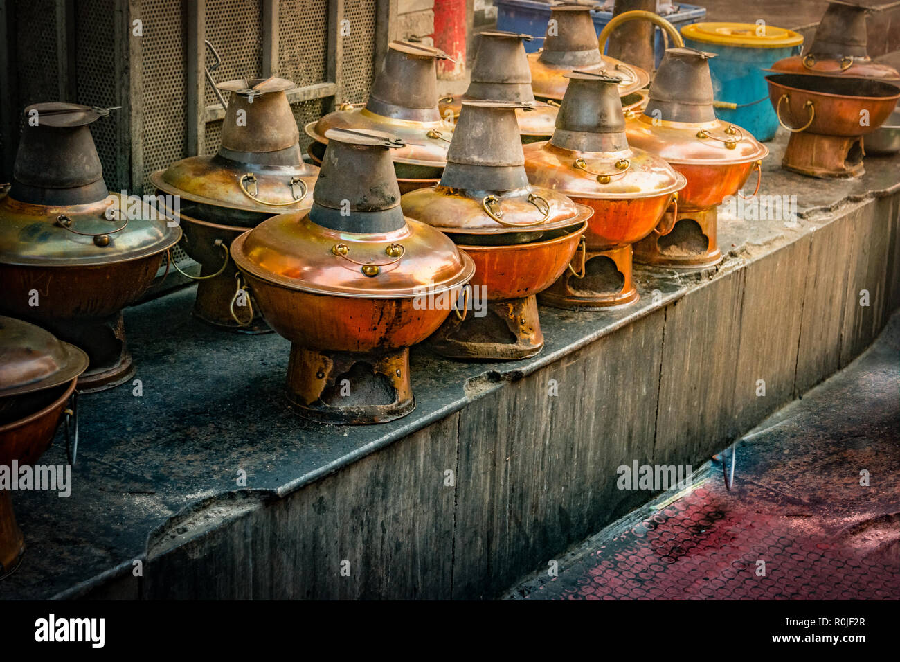 the Beijing hot pots Stock Photo - Alamy