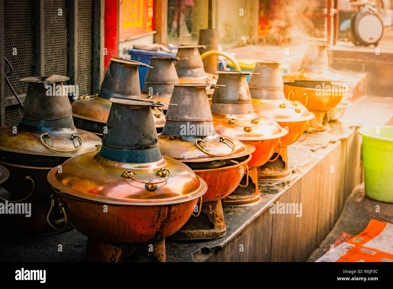 the Beijing hot pots Stock Photo - Alamy
