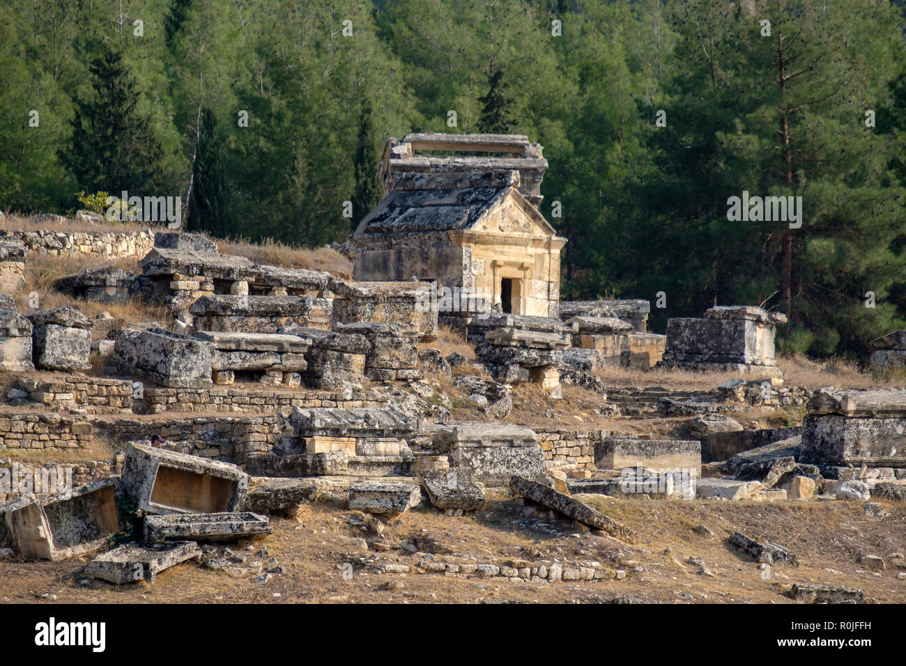 Ancient roman cemetery hi-res stock photography and images - Alamy