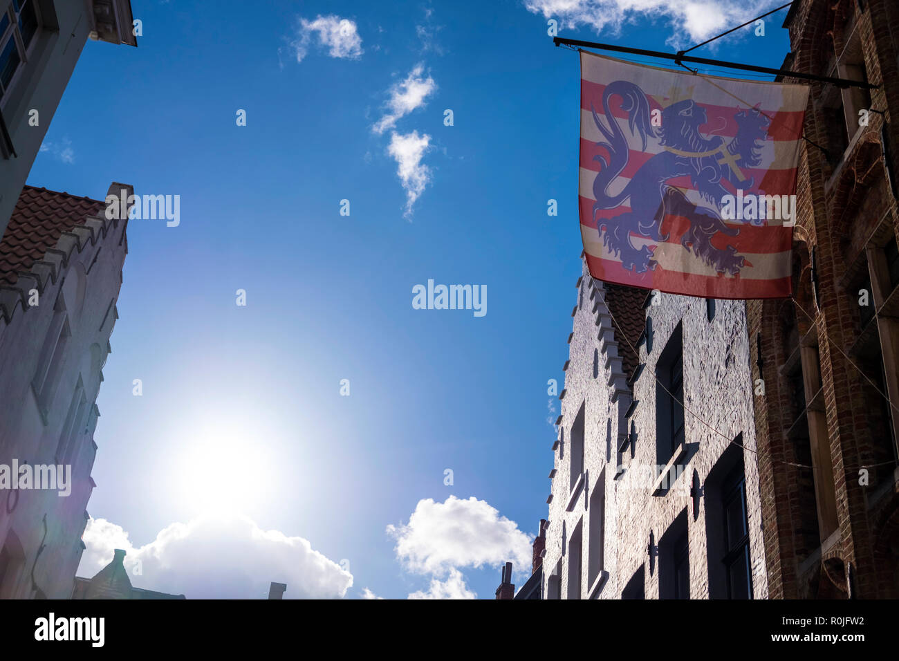 Flag of bruges hi-res stock photography and images - Alamy