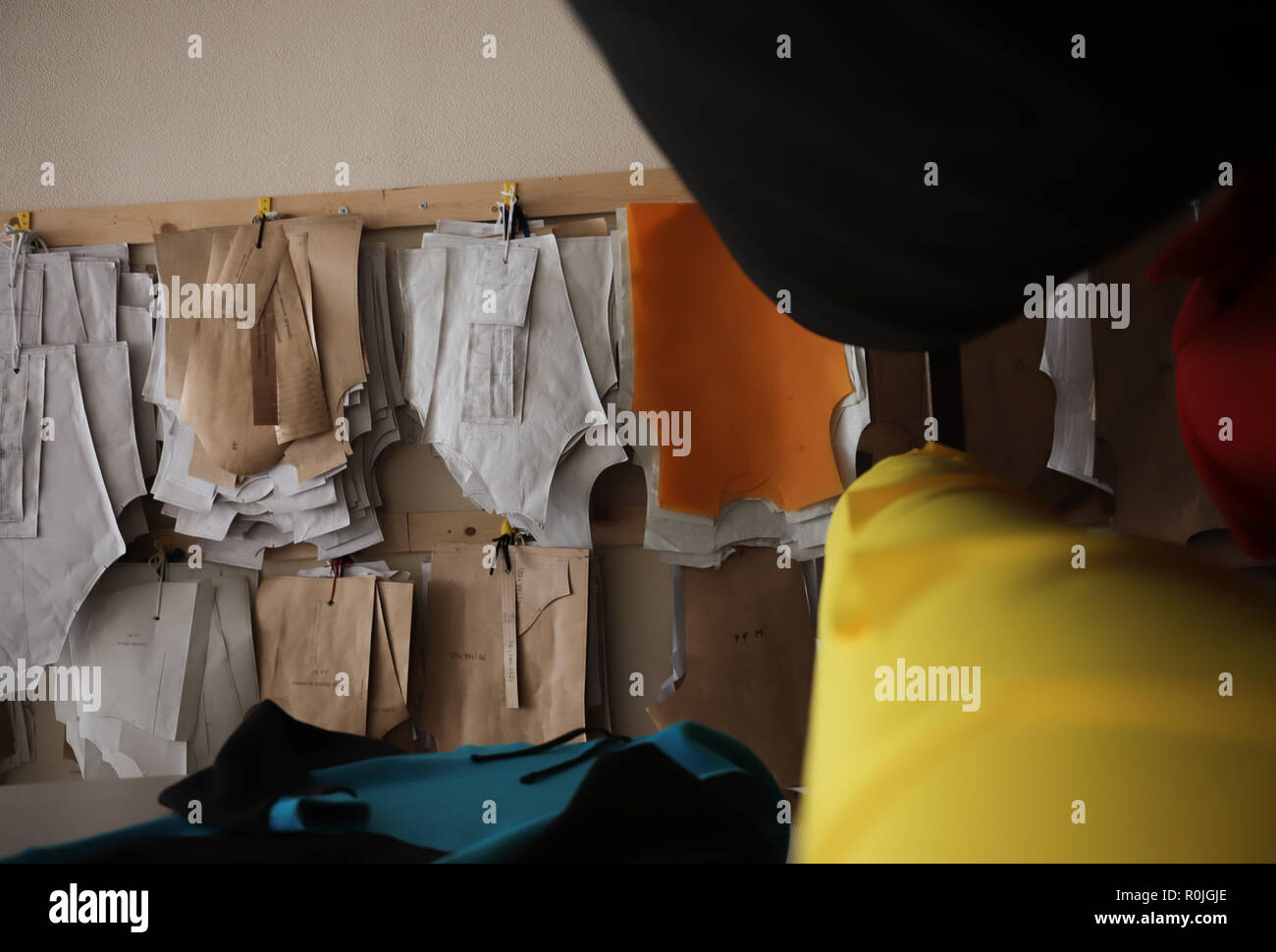 Close up shot industrial sewing hi-res stock photography and images - Alamy