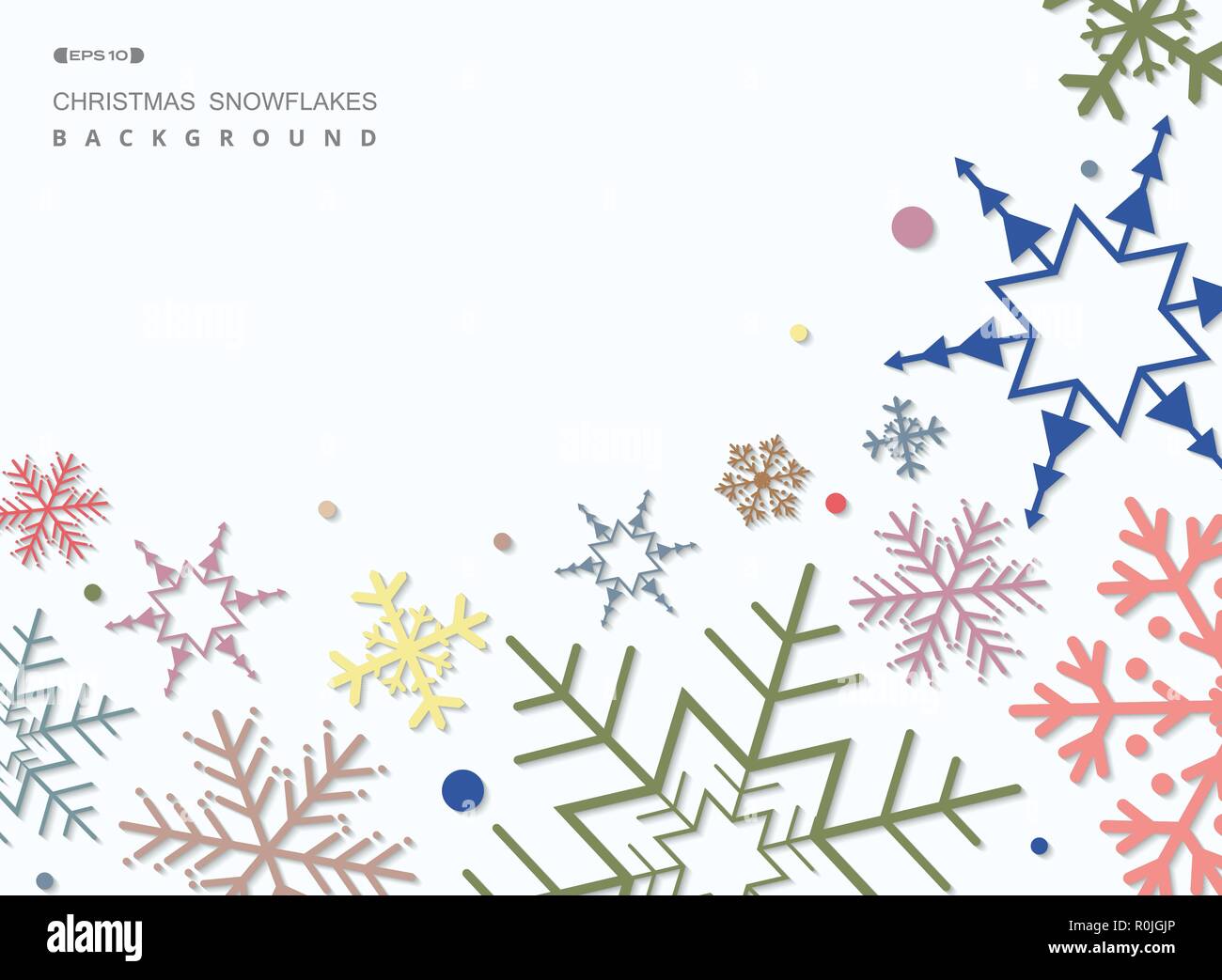 Christmas colorful abstract background Stock Vector Images - Alamy