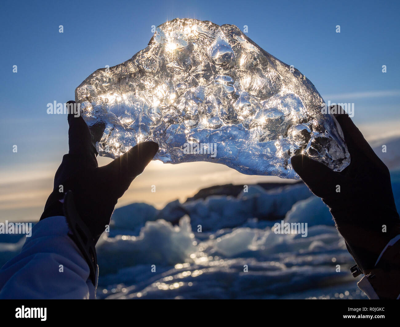 Transparent iceberg hi-res stock photography and images - Alamy