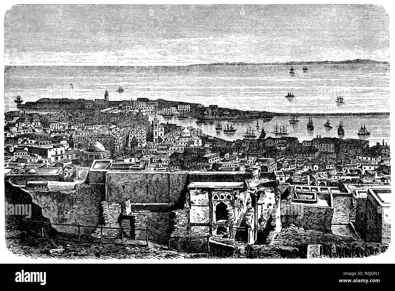 Kasbah of algiers Black and White Stock Photos & Images - Alamy