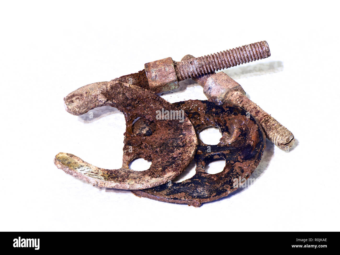 Vintage fasteners Cut Out Stock Images & Pictures - Alamy