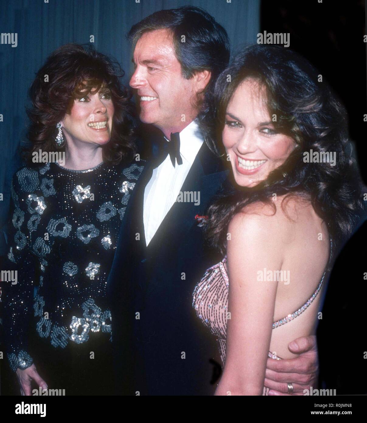 Jill St. John, Robert Wagner and Catherine Bach 1985 Photo By John ...
