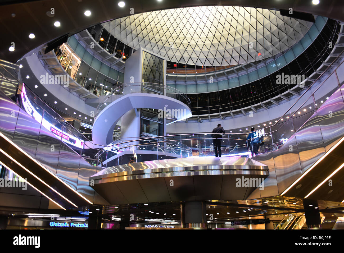 NEW YORK, NY-OCTOBER 22: Fulton Center is part of a $1.4 billion ...