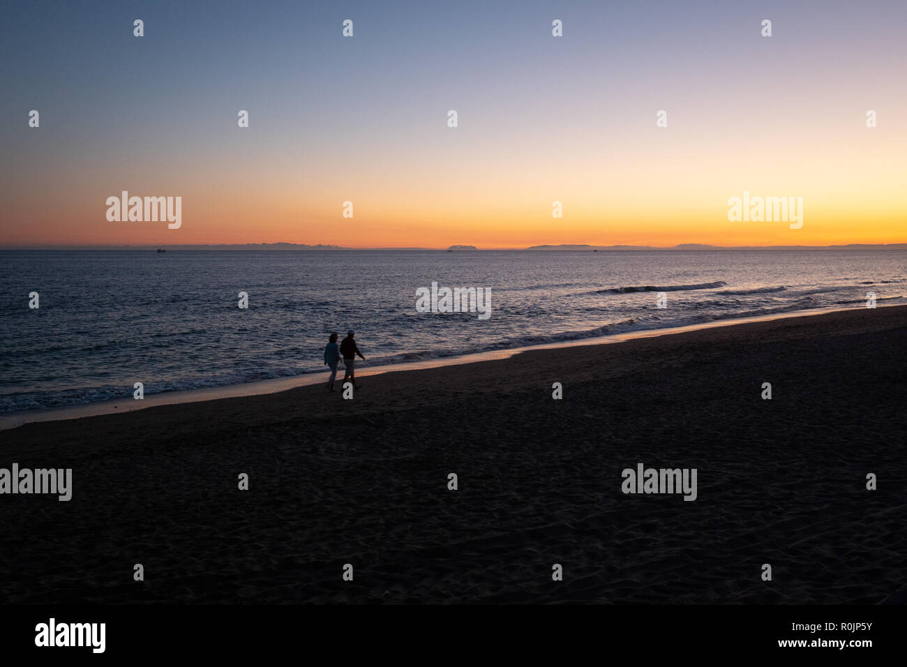 Marbella sunset hi-res stock photography and images - Alamy