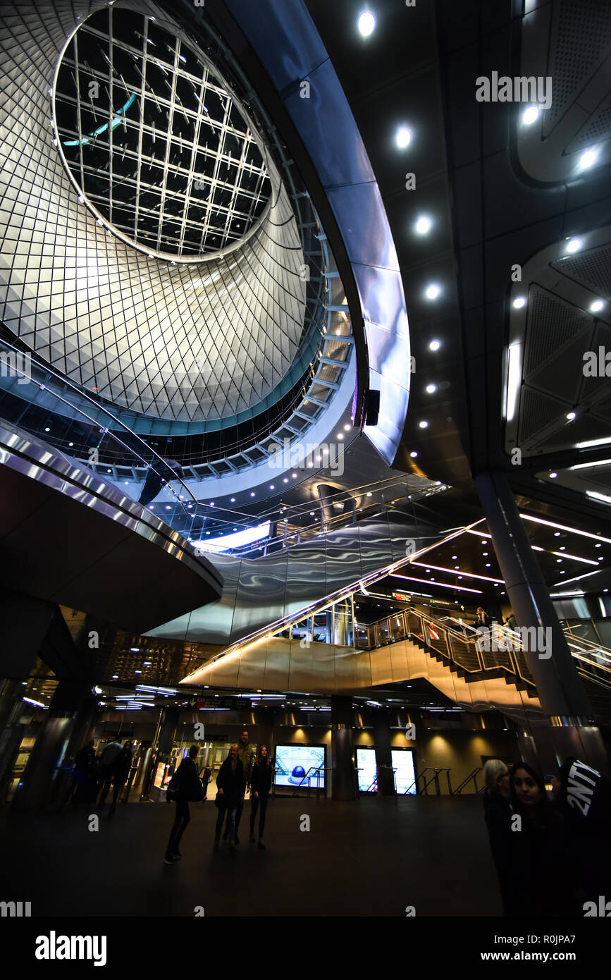 NEW YORK, NY-OCTOBER 22: Fulton Center is part of a $1.4 billion ...