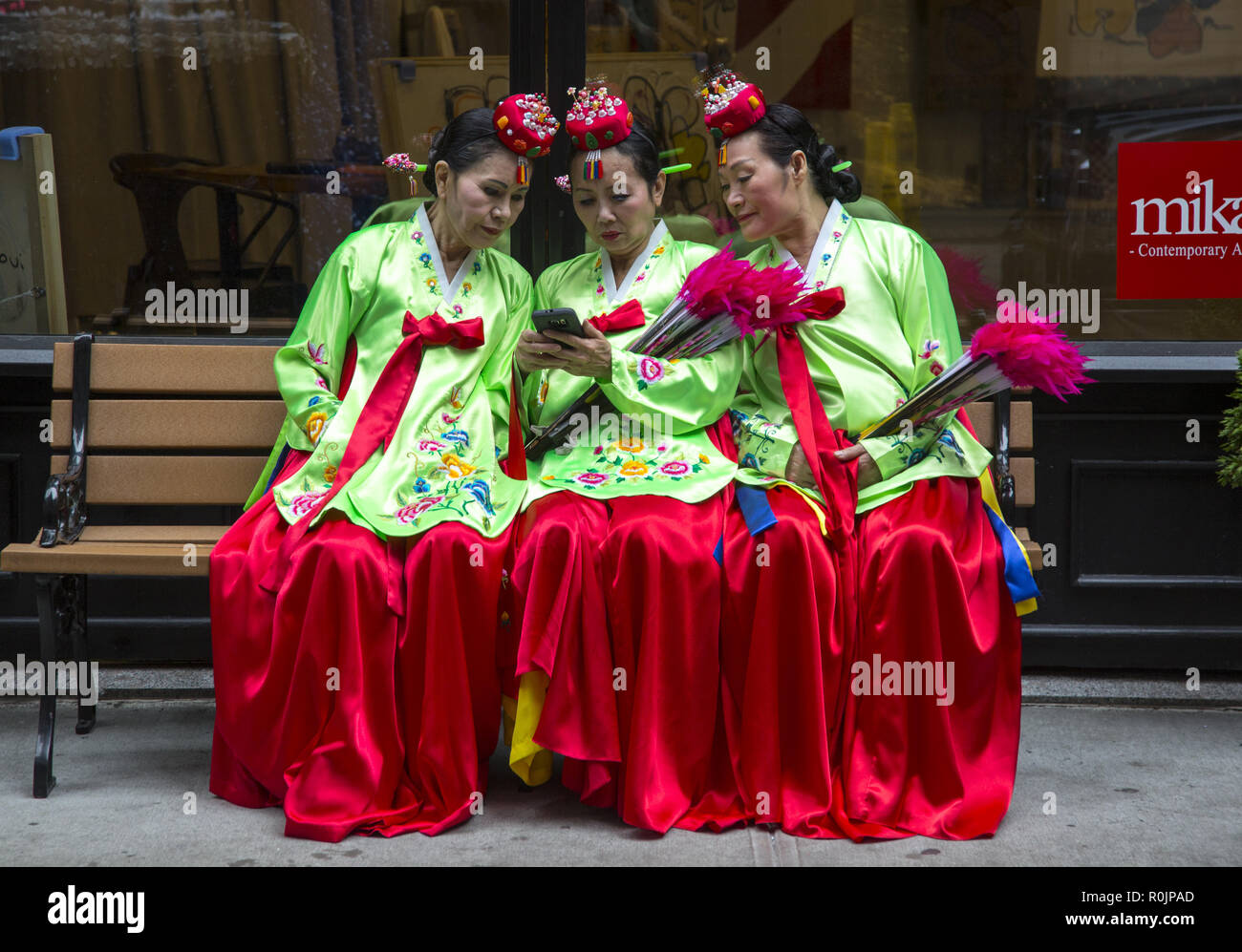 Korean Day Parade in New York City Passes through midtown Manhattan ...