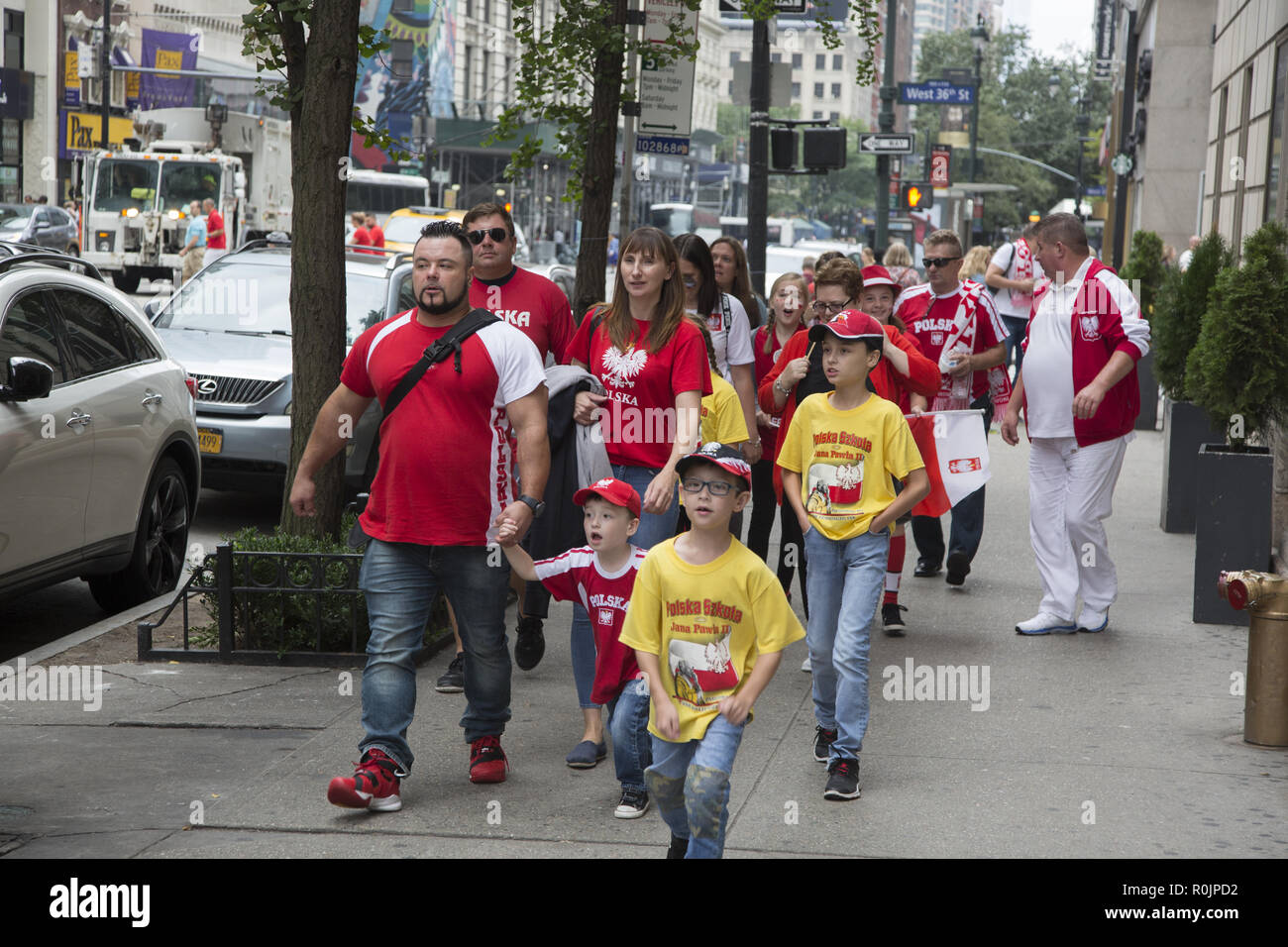 Polish families hi-res stock photography and images - Alamy