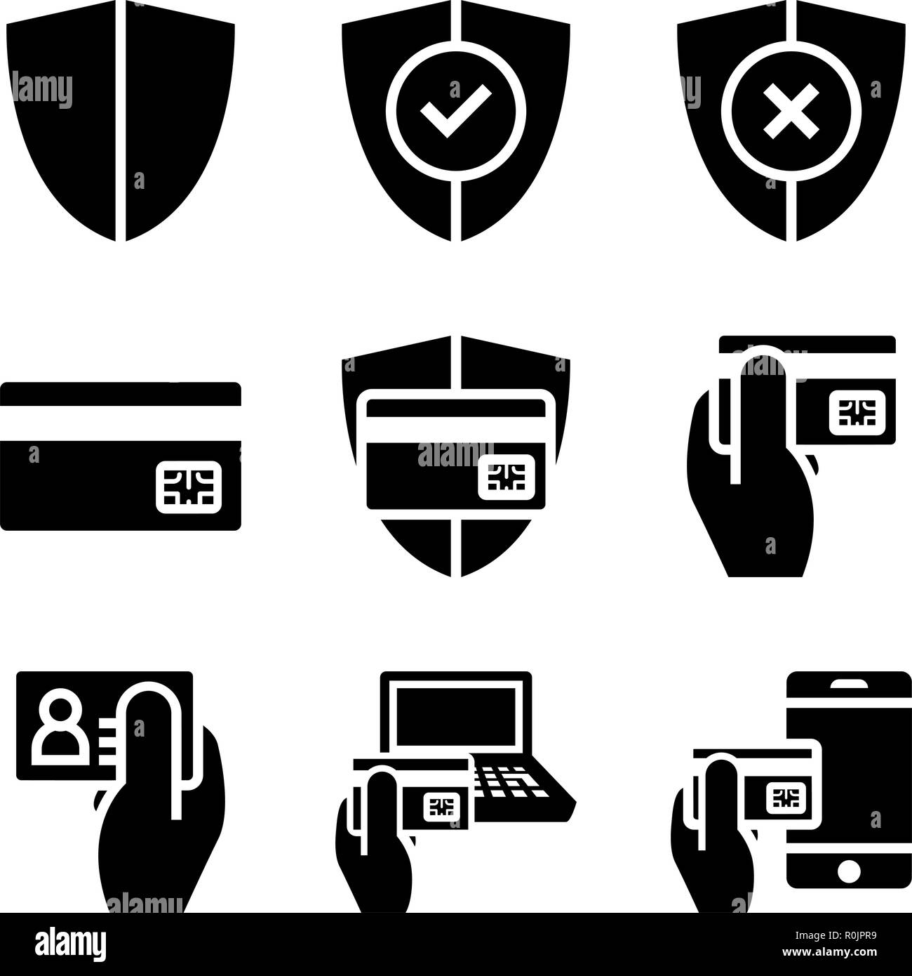 Secure Shopping Online Stock Vector Image & Art - Alamy