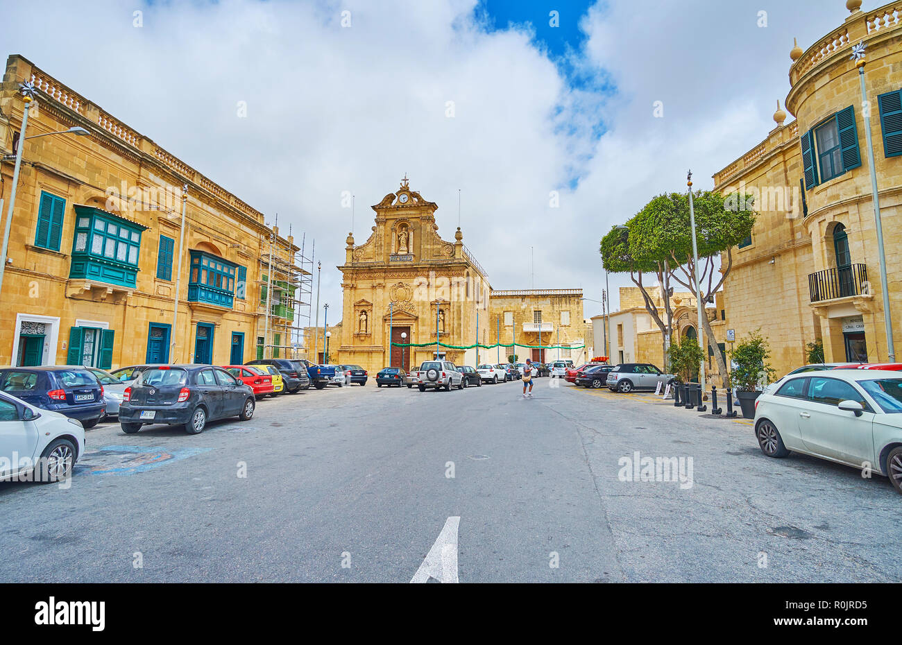 Victoria gozo st francis square hi-res stock photography and images - Alamy